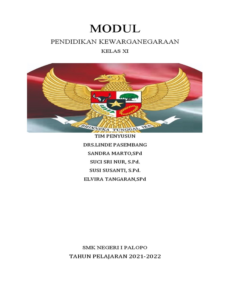 Modul PKN | PDF | Politik | Ilmu Sosial