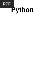 Python Durga Notes | PDF | Reserved Word | Python (Programming Language)