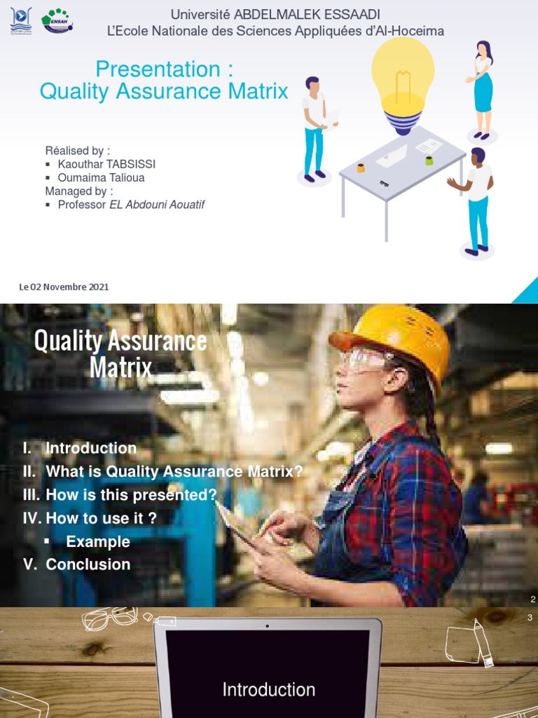 Quality Assurance Matrix | PDF | Quality Assurance | Concrete
