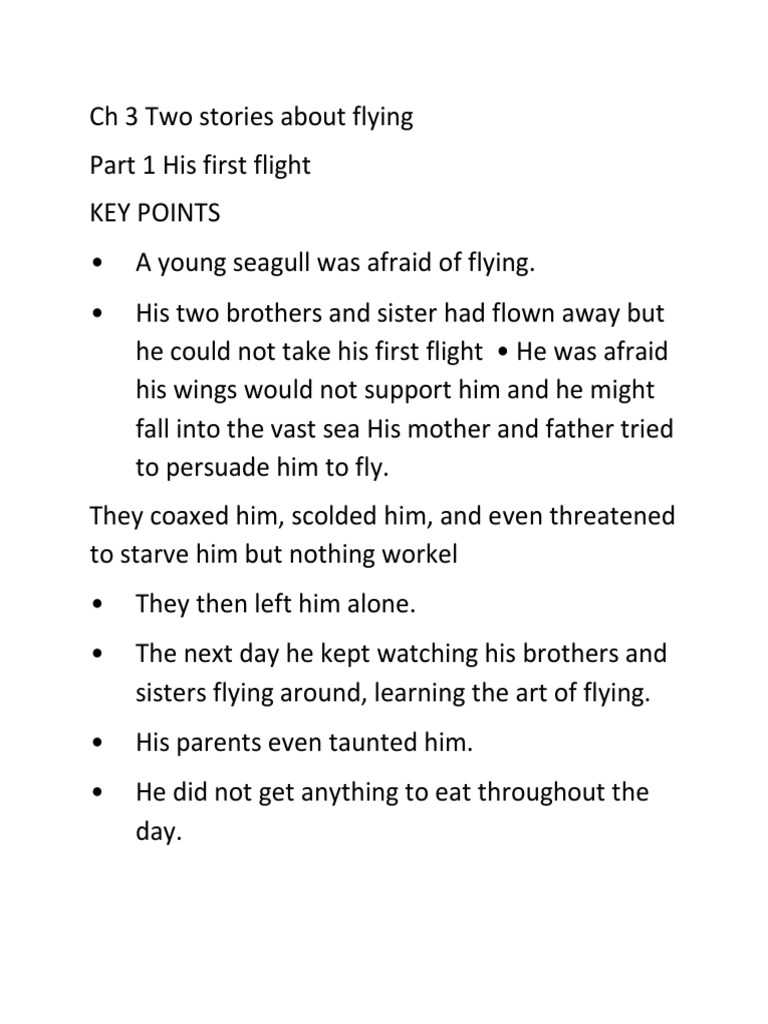 First Flight Book | Download Free PDF | Poetry