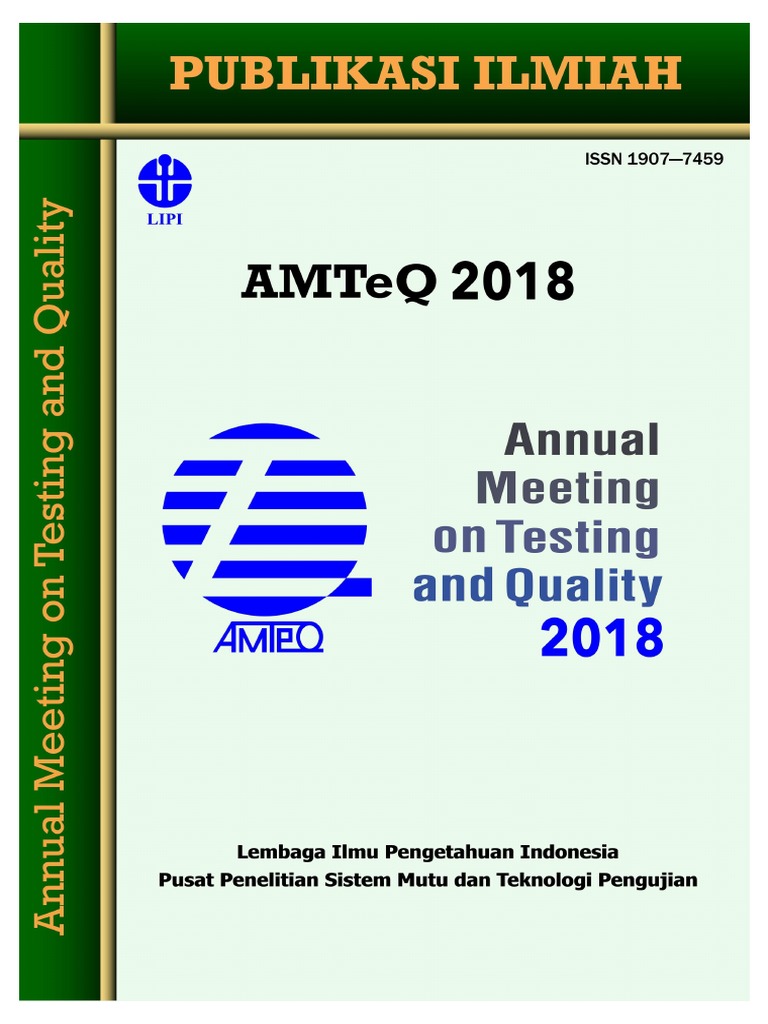 Prosiding AMTeQ 2018 | PDF