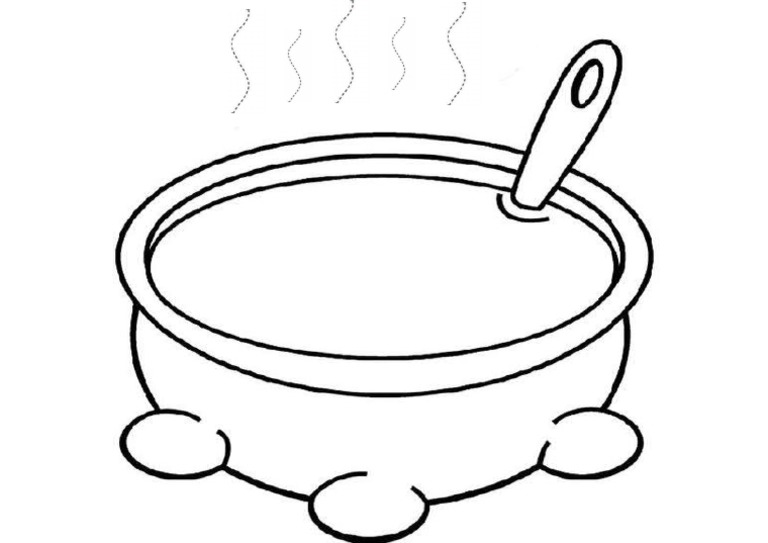 Oala Pentru Supa-Desen | PDF