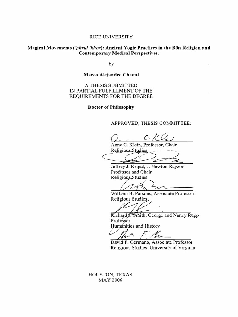 Alejandro Chaoul - Magical Movements ('Phrul 'Khor) | Download Free PDF ...