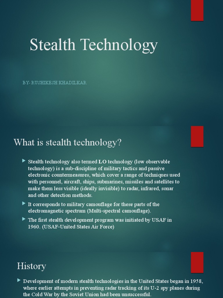 Stealth Technology | PDF | Electromagnetic Radiation | Electromagnetism