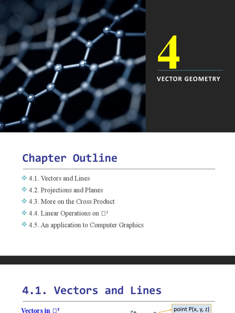 Vector Geometry for Students | PDF | Matrix (Mathematics) | Vector Space