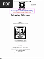 PFI ES-03 - 2020 - Fabrication Tolerances | PDF | Pipe (Fluid ...