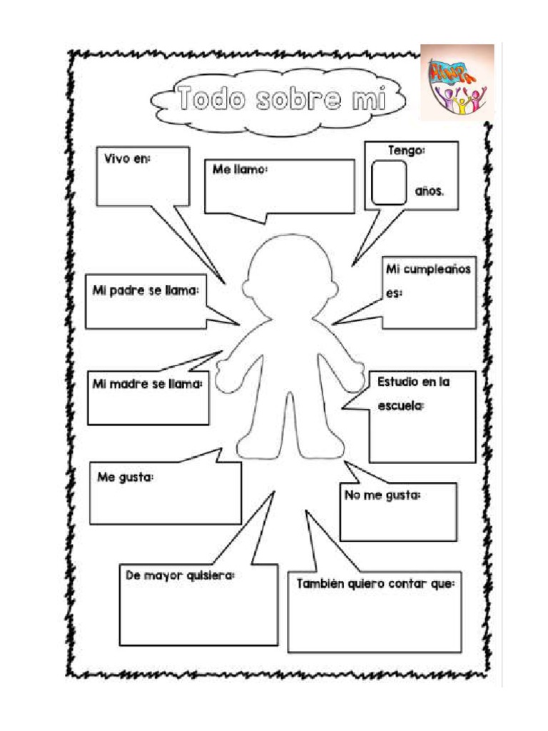 Ficha TODO SOBRE MI - AINPA | PDF