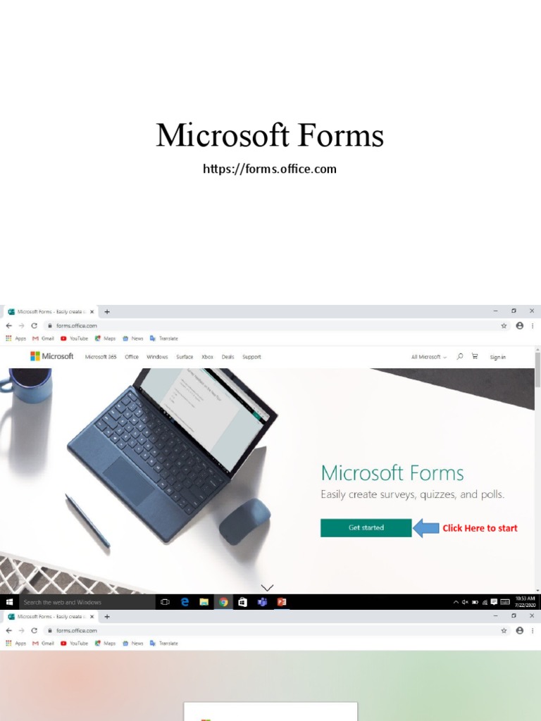 Microsoft Forms | Download Free PDF | World Wide Web | Internet & Web
