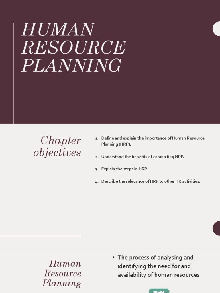 Chapter 2 - Human Resource Planning | PDF | Forecasting | Human Resources