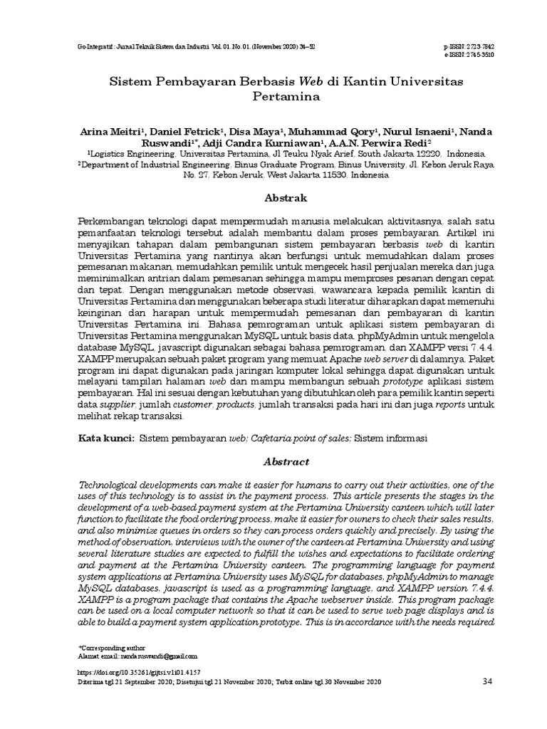 4157-File Utama Naskah-10710-1-10-20201201 | PDF | Komputer