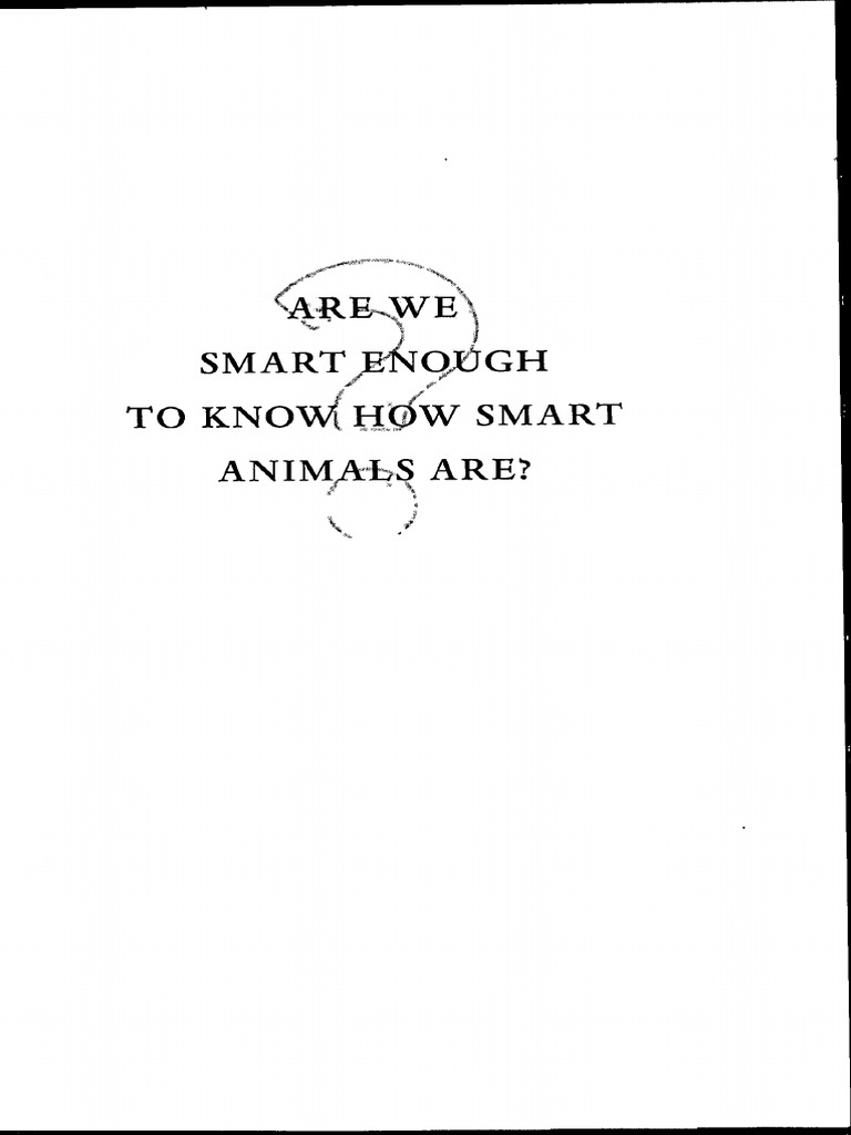 Frans de Waal, Are We Smart Enough To Know How Smart Animals Are - 7-28 ...