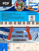 Letra Del Himno Nacional de Honduras (Estrofas) | PDF