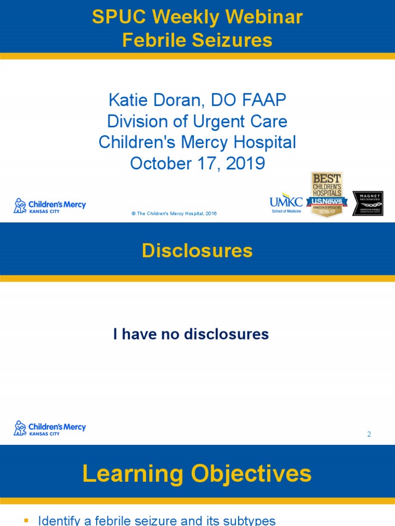 Katie Doran, DO FAAP Division of Urgent Care Children's Mercy Hospital ...