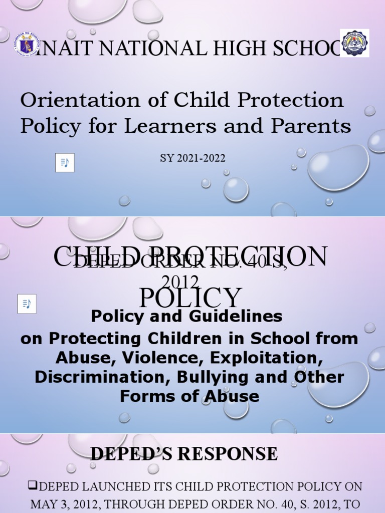 CPP 2021 For Learners and Parents With Narration | PDF | Cyberbullying | Child Abuse