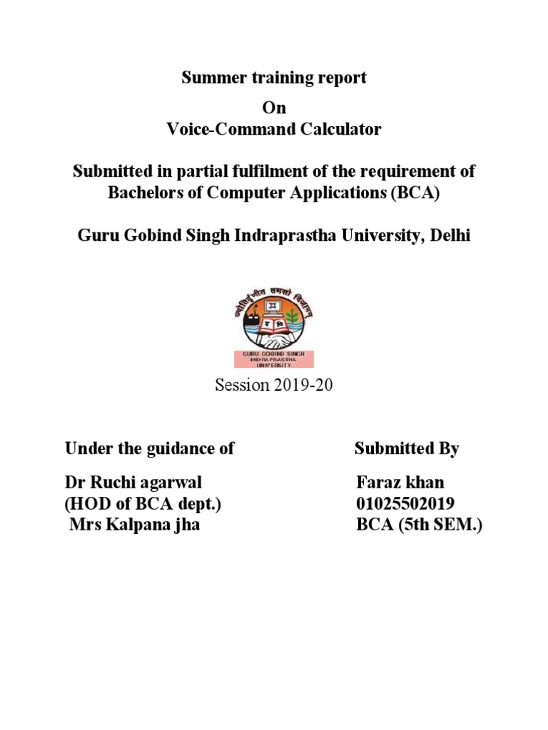 Summer Training Report | PDF | Graphical User Interfaces | Python (Programming Language)