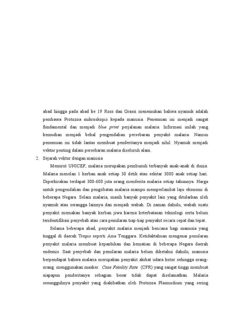 Bahan Ajar Vektor Lalat | PDF