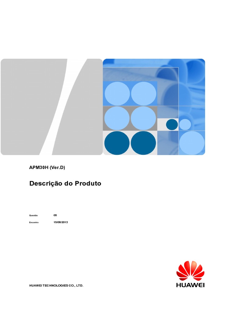 HUAWEI APM30H (Ver.D) EPU05A-02 (BR) | PDF | Marca comercial | Calor