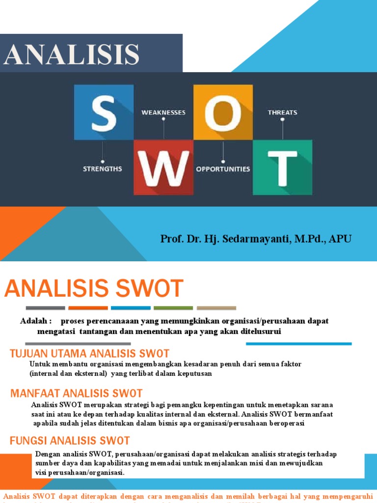 Analisis Swot (Latihan) Matriks Tows | PDF