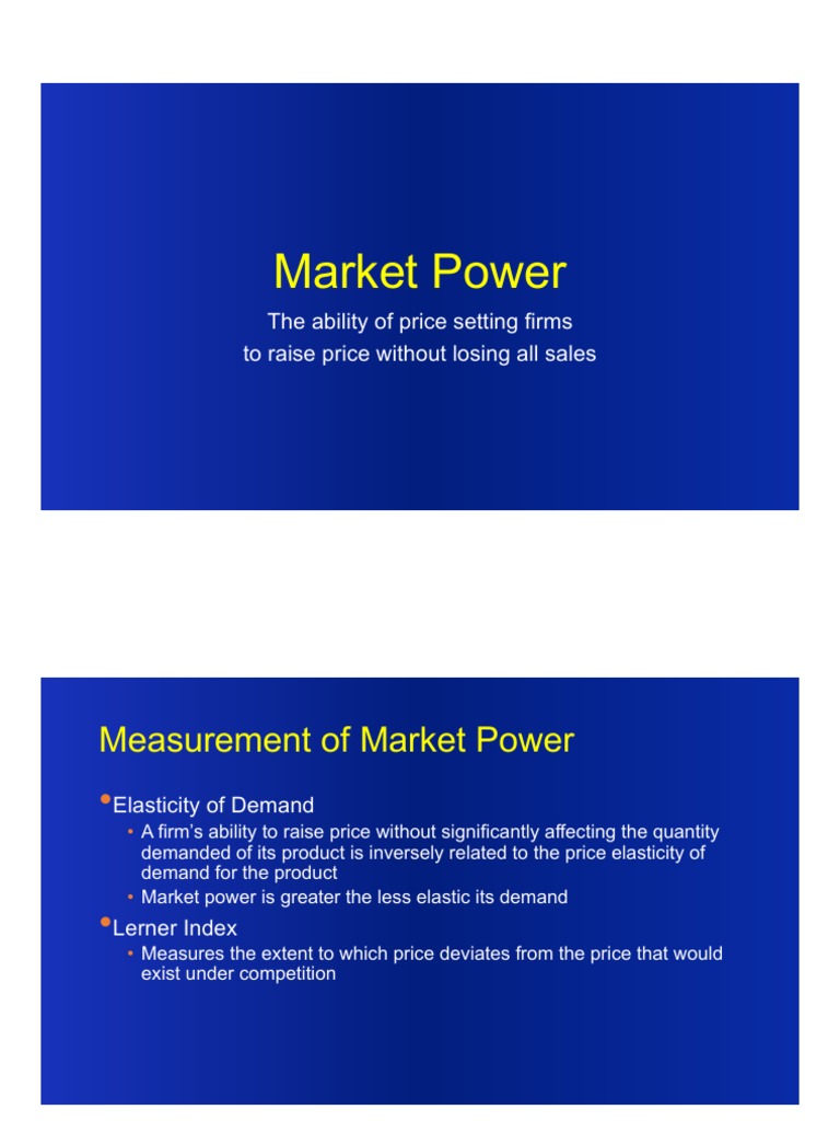Chap5 2 | PDF | Market Power | Monopoly