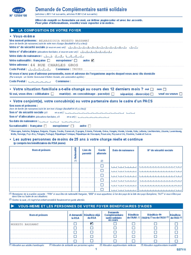 PDFServletDemandeCmuc Dopdf-2 | PDF