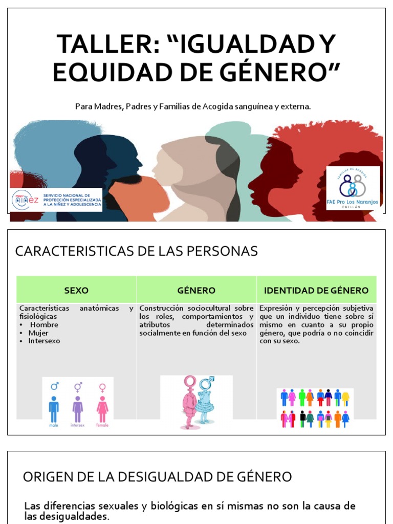 Igualdad y Equidad | PDF | Género | Estudios de género