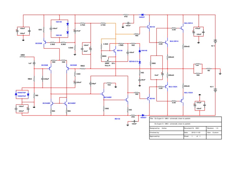 DX Super A - MKII - Schematic C | PDF