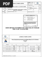 Method Statement For Hydraulic Jacking | PDF | Welding | Construction
