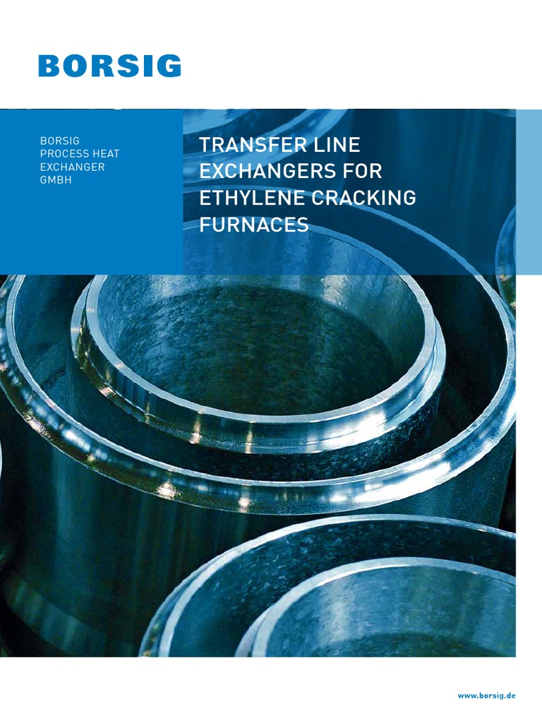Transfer Line Exchangers for Ethylene | PDF | Cracking (Chemistry ...
