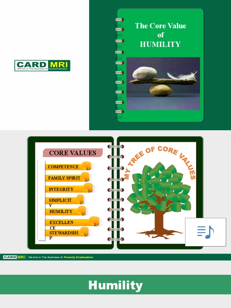 The Core Value of Humility | PDF