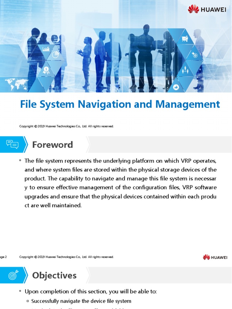 10 - HC110110010 File System Navigation and Management | PDF | Booting | File System