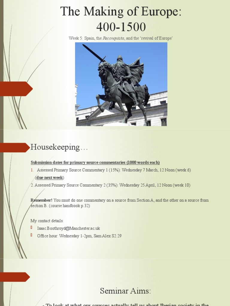 Reconquista Insights: Spain 10th-12th Centuries | PDF | Social Science