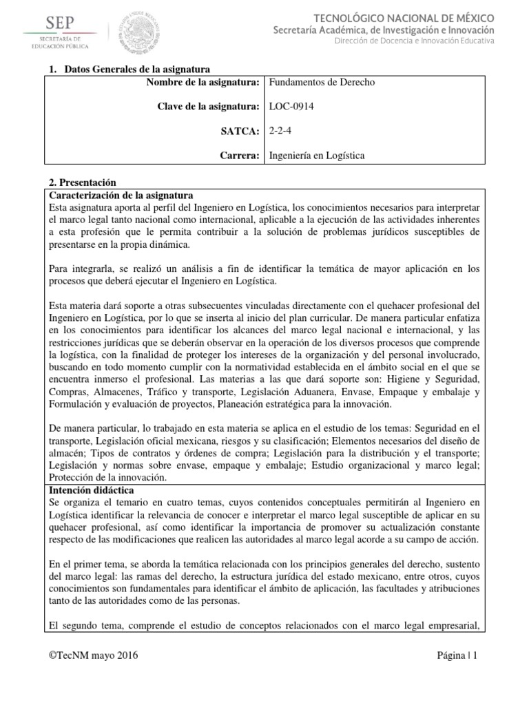 Fundamentos de Derecho | PDF | Planificación | Toma de decisiones