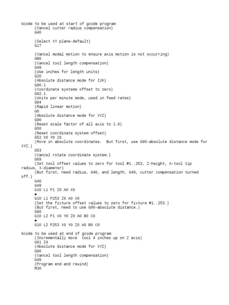 Powermill Post Processor Info | PDF