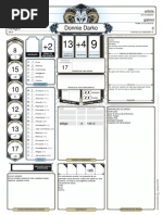 Ficha D&D 5e 2024 Automatica | PDF