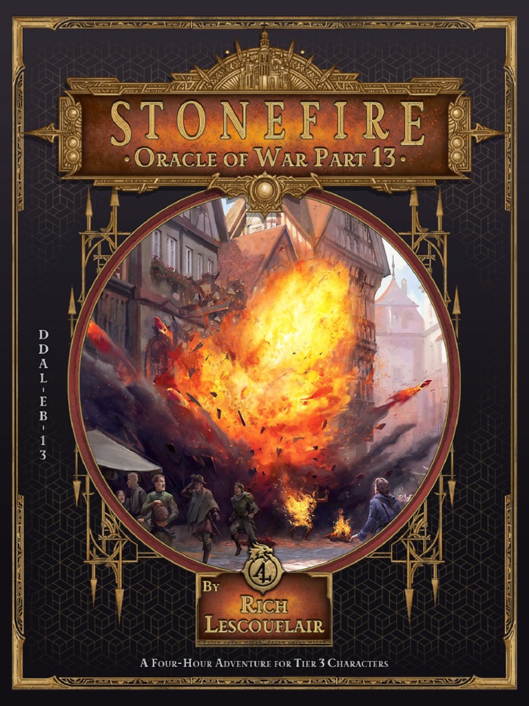 DDAL EB 13 Stonefire v2 | PDF | Elf (Dungeons & Dragons) | Dungeons & Dragons