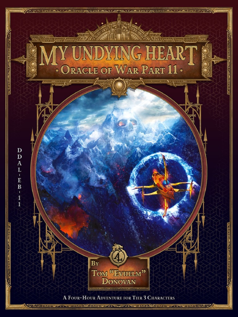 DDAL-EB-11 - My Undying Heart | PDF | Dungeons & Dragons | Wizards Of The Coast