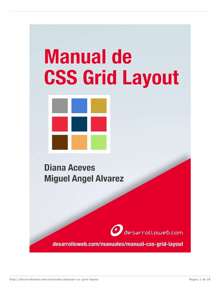 Manual de Css Grid Layout | PDF | HTML | Página web