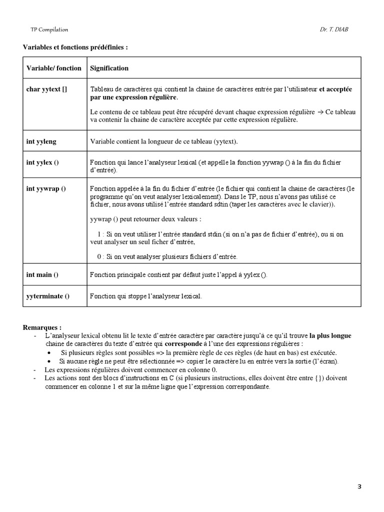 TP - Flex 3 | PDF | Sciences et mathématiques | Ordinateurs