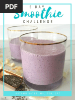 Metaboost Shopping List Recipes | PDF | Chocolate | Desserts