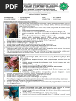 Rapor PAud Kurikulum Merdeka (Contoh 1) | PDF