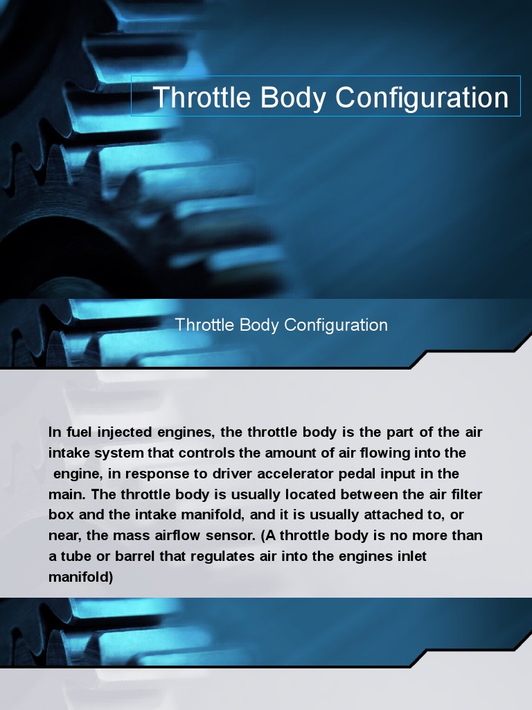 My Report Throttle | PDF | Throttle | Systems Engineering