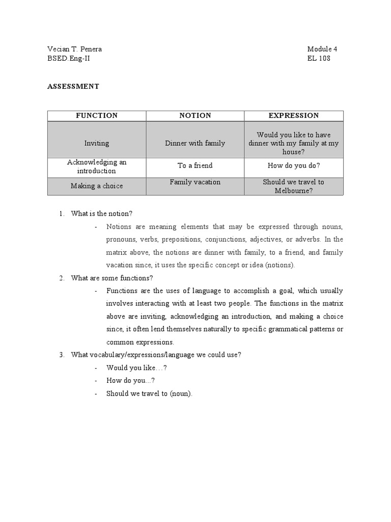 Module 4 | PDF | Noun | Language Education