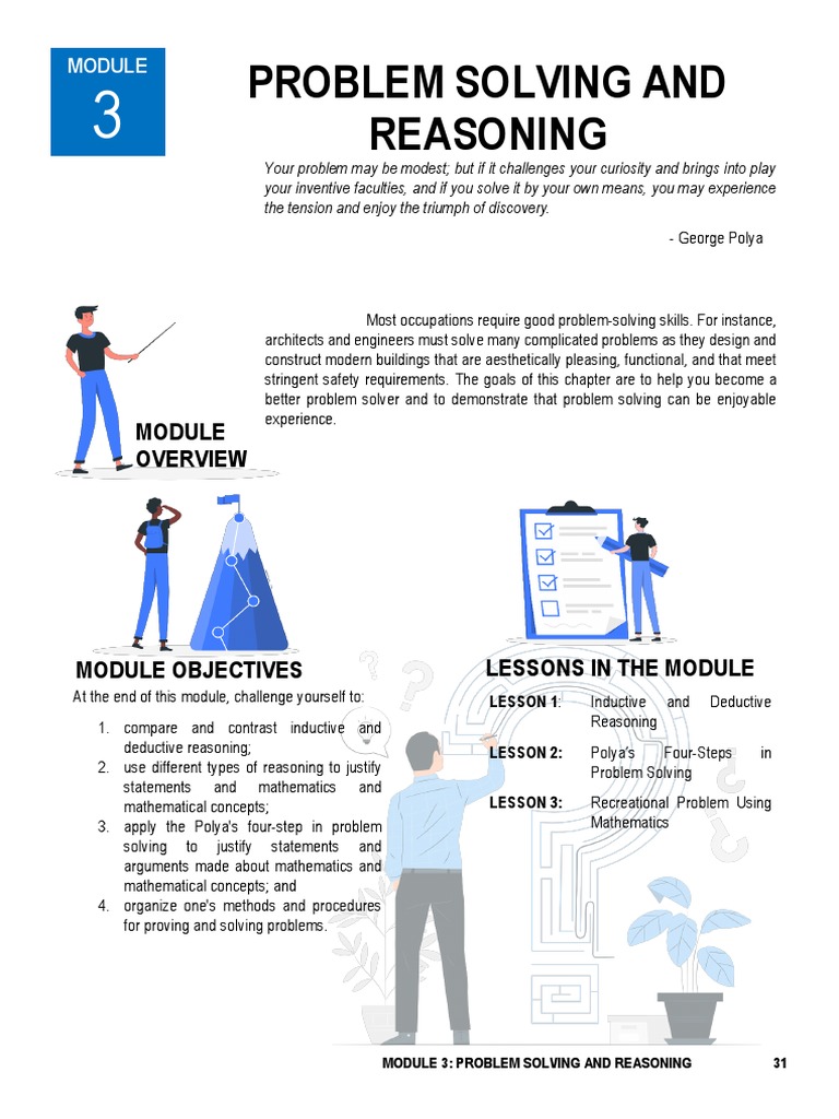 Module 3 Problem Solving and Reasoning | Download Free PDF | Inductive ...