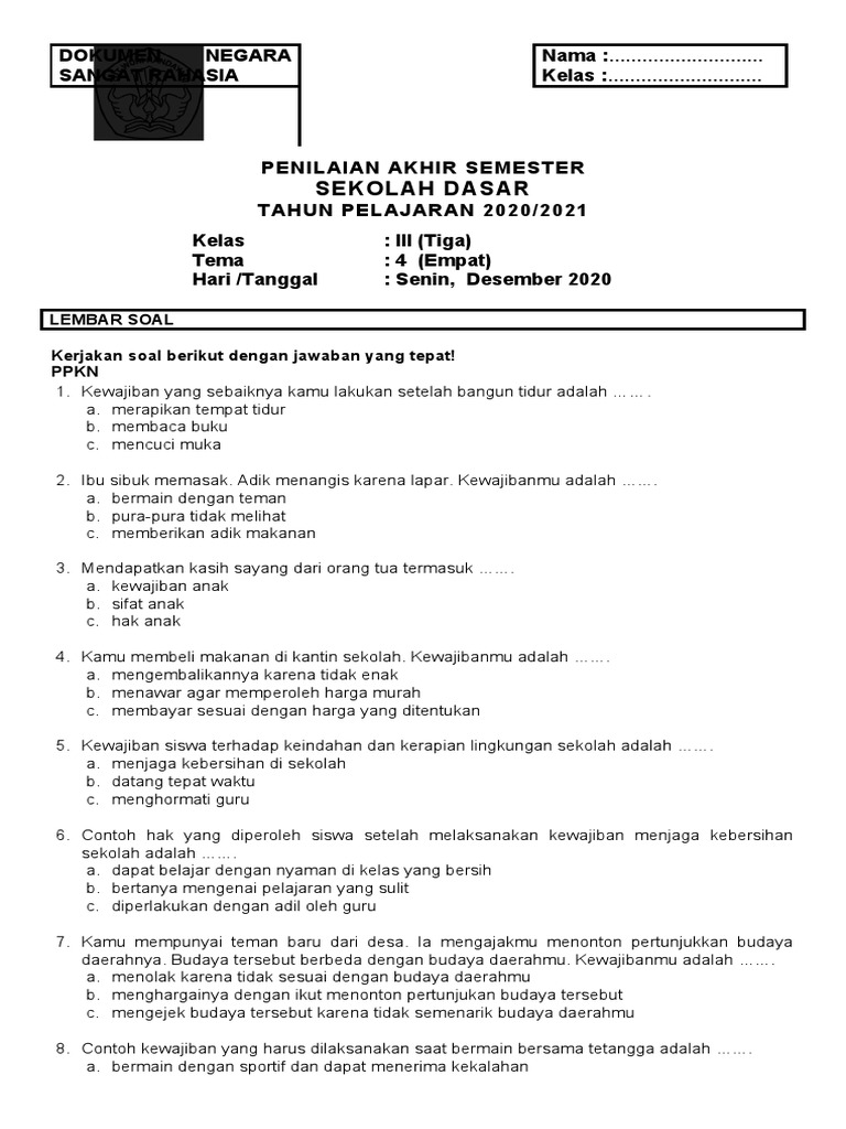 Pas Tema 4 2020 | PDF