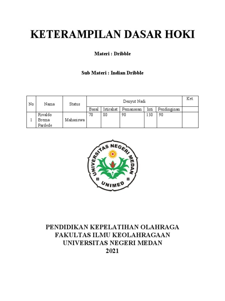 Teknik Dribble India dalam Hoki | PDF