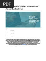 Apa Itu Metode PICO | PDF