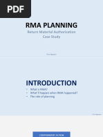RMA Template | PDF