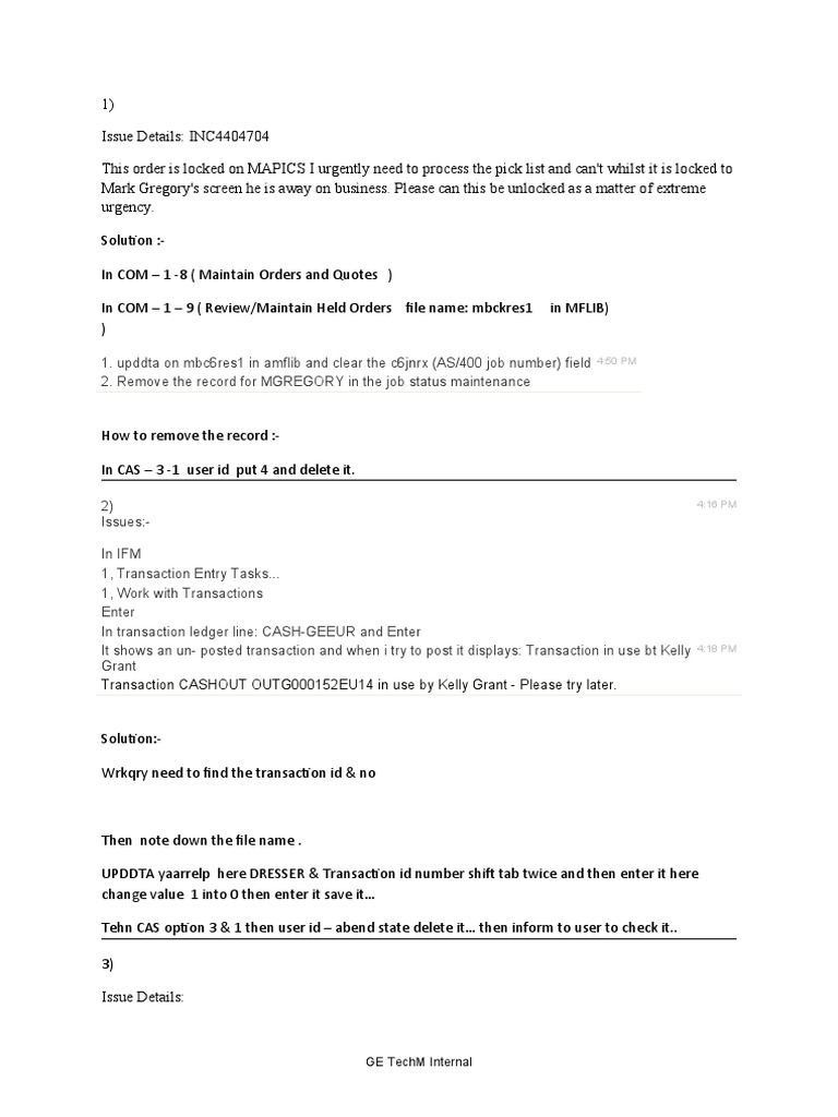 Problem Description With Solution PDF