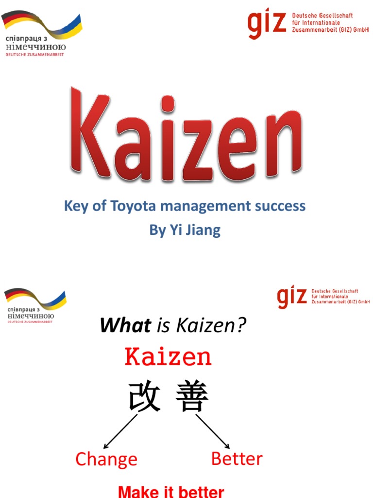 Kaizen Toyota Approach V2 en | PDF | Business | Economies
