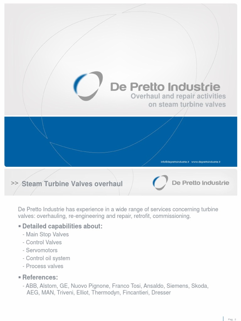 Overhaul Repairs ST Valves ServiceDPI | PDF | Technology & Engineering